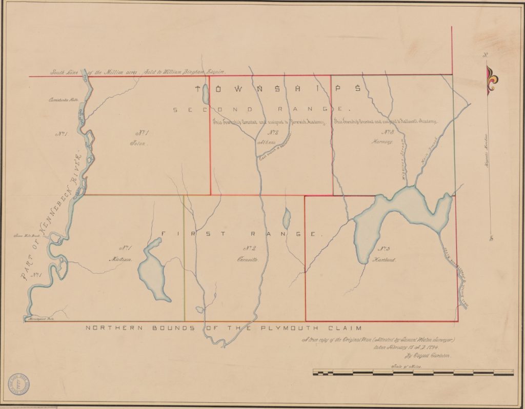 Maps of Hartland, Maine