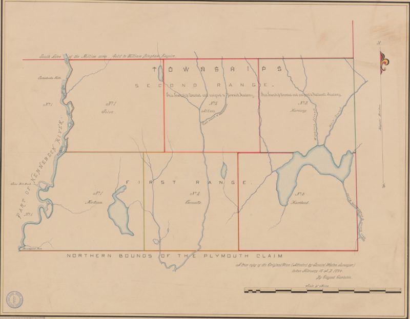 Maps of Hartland, Maine