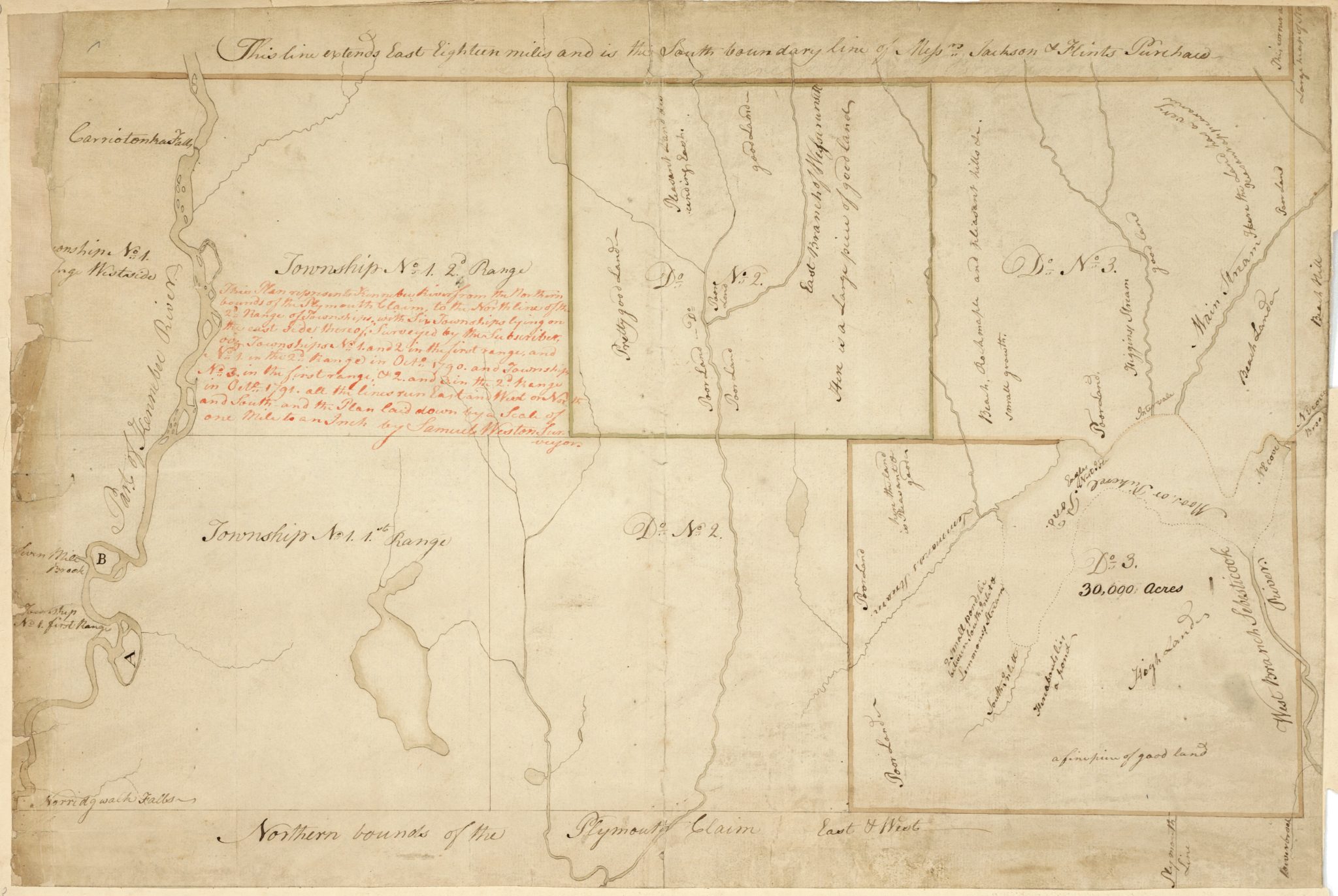 Maps of Hartland, Maine